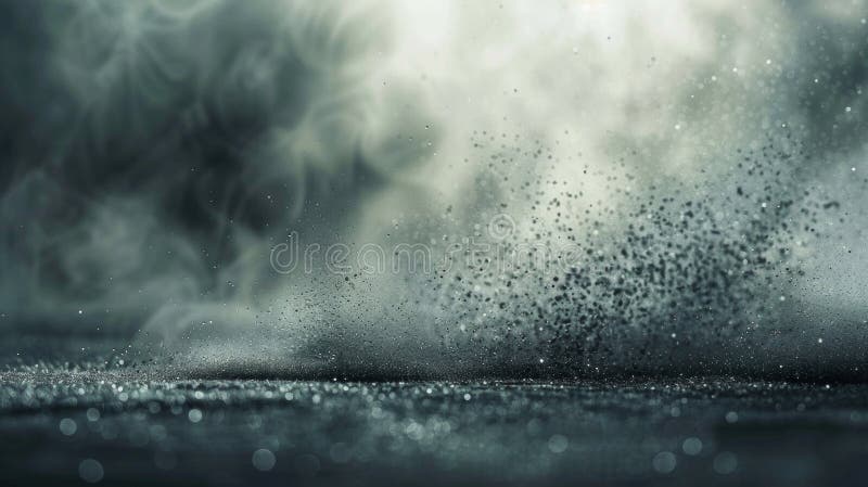 Ethereal Smoke and Particles Background. Abstract Fantasy Texture Stock ...