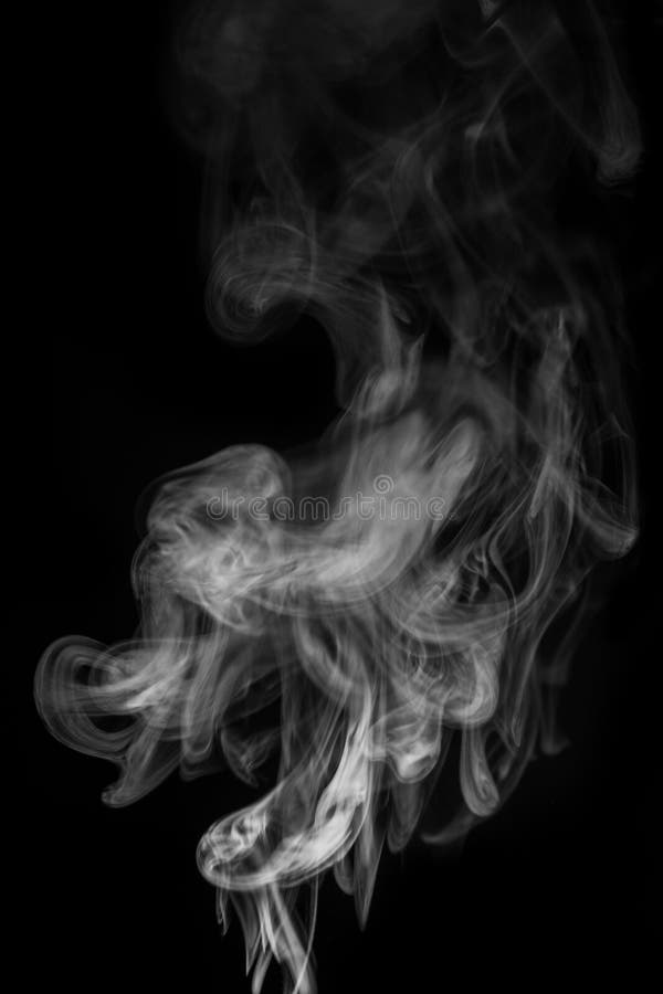 Ethereal Smoke Patterns Swirling Gracefully in the Air Creating a ...