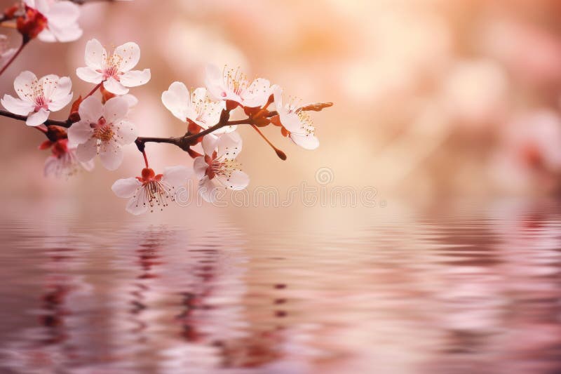 Ethereal Spring Abstract Background with Soft Pastel Colors and ...