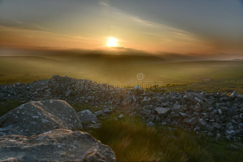 Ethereal Sunset stock image. Image of stunning, ethereal - 76803119