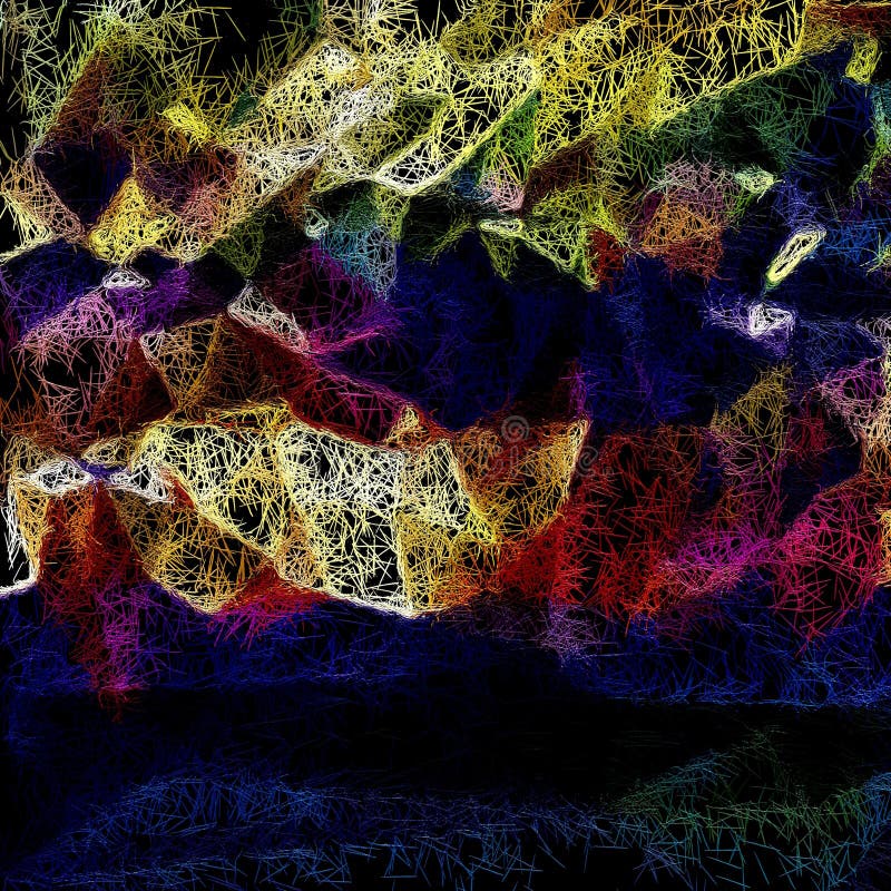 Line Based Background Art Embracing the Beauty of Intricate Patterns ...