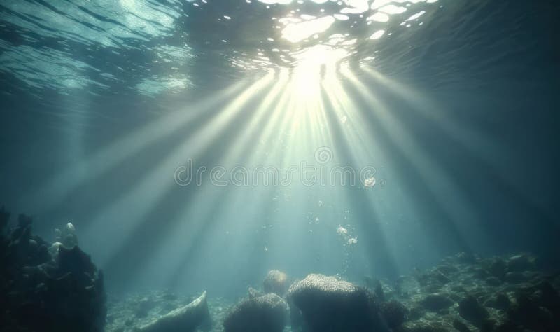 Underwater Sun Rays