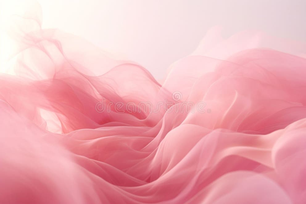 Ethereal Unity Wispy Clouds Forming the Shape of Stock Illustration ...