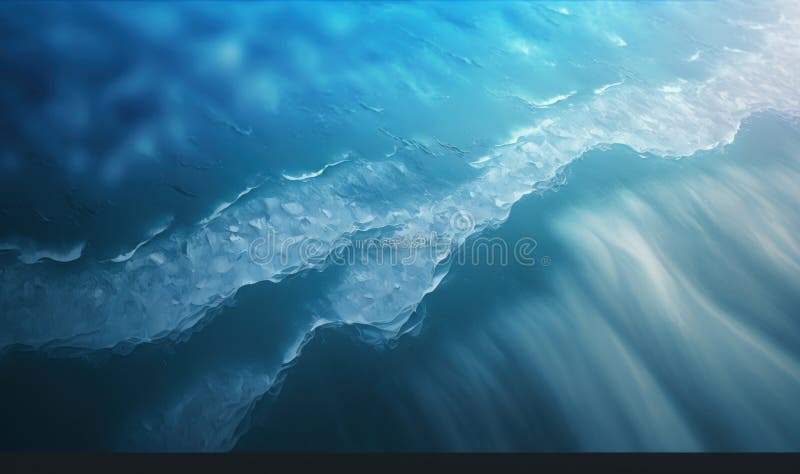 Ethereal Water Texture for Dreamy Designs. Stock Illustration ...
