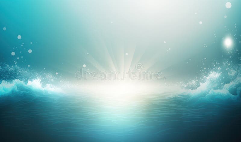 Ethereal Water Texture for Spa and Wellness Designs. Stock Illustration ...
