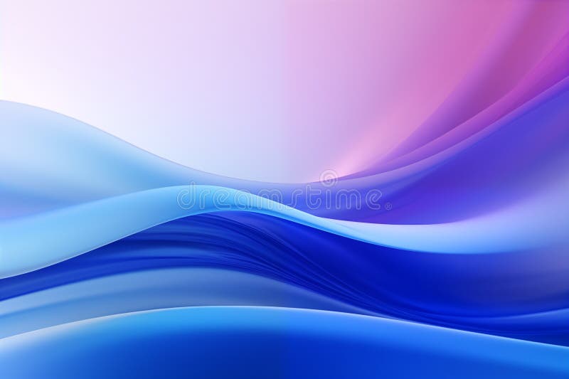 Ethereal Waves: a Dance of Light and Color Stock Photo - Image of blue ...
