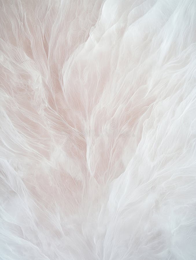 Soft Flowing Ethereal White Fabric Intricate Patterns Stock Photos ...