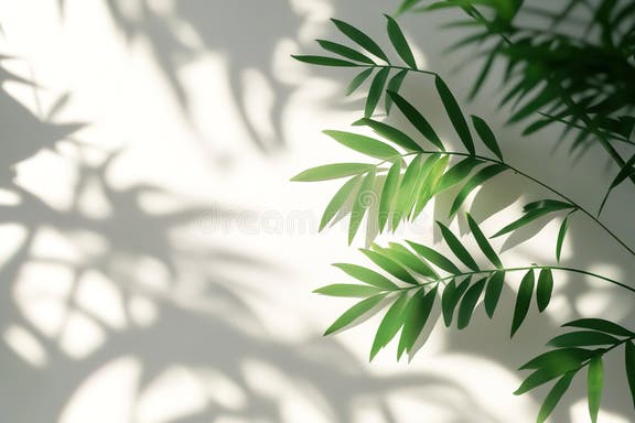 Ethereal Window Shadow: Abstract Blurred Light on White Wall, Soft ...