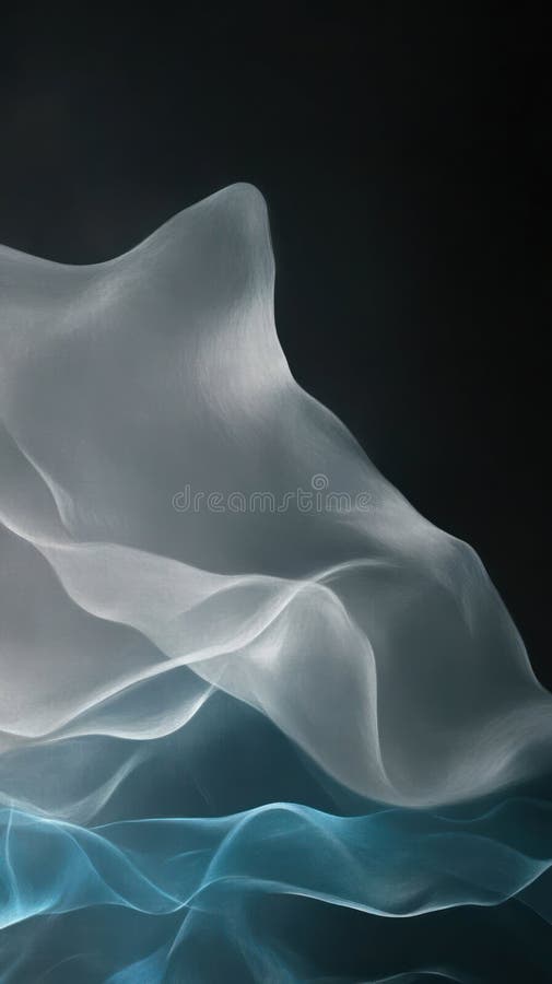 Ethereal Wisps of Translucent Fabric Create a Serene, Flowing ...