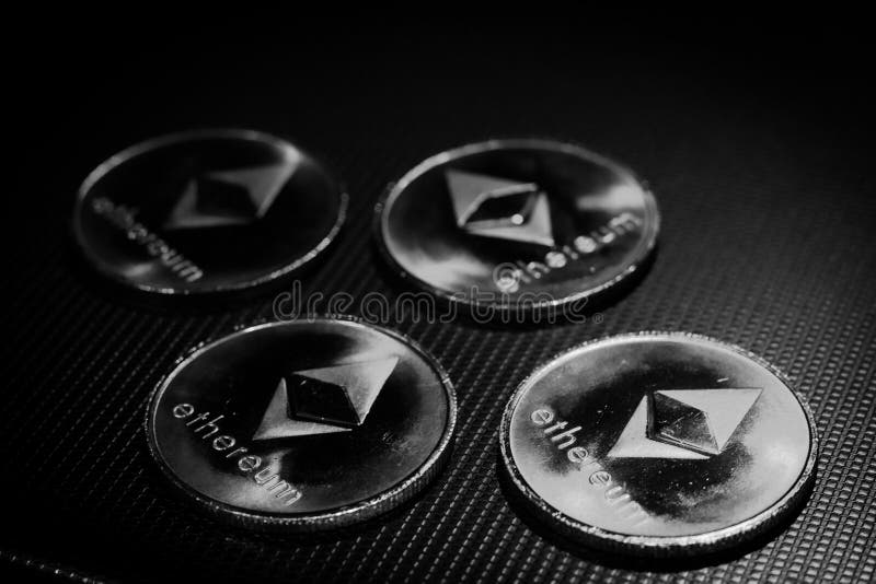 Ethereum coins editorial image. Image of coin, finance - 220189715