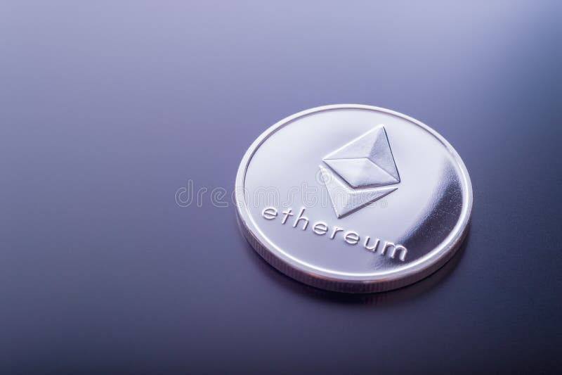 Ethereum Cryptocurrency Real Coin. Editorial Photography - Image of ...