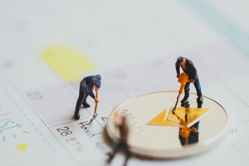 Ethereum ETH Hard Fork and Ethereum Mining Editorial Stock Photo ...