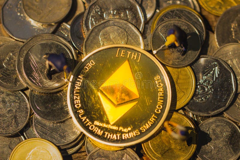 Ethereum Mining and Mine ETH Editorial Photo - Image of crypto ...