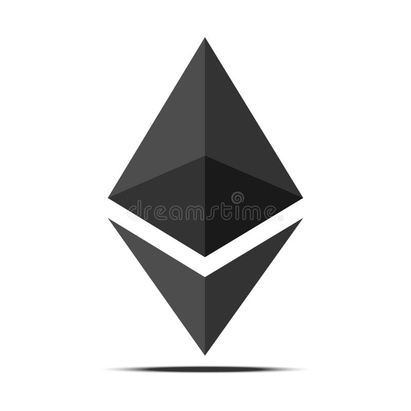 Ethereum sign editorial stock photo. Illustration of internet - 100283618