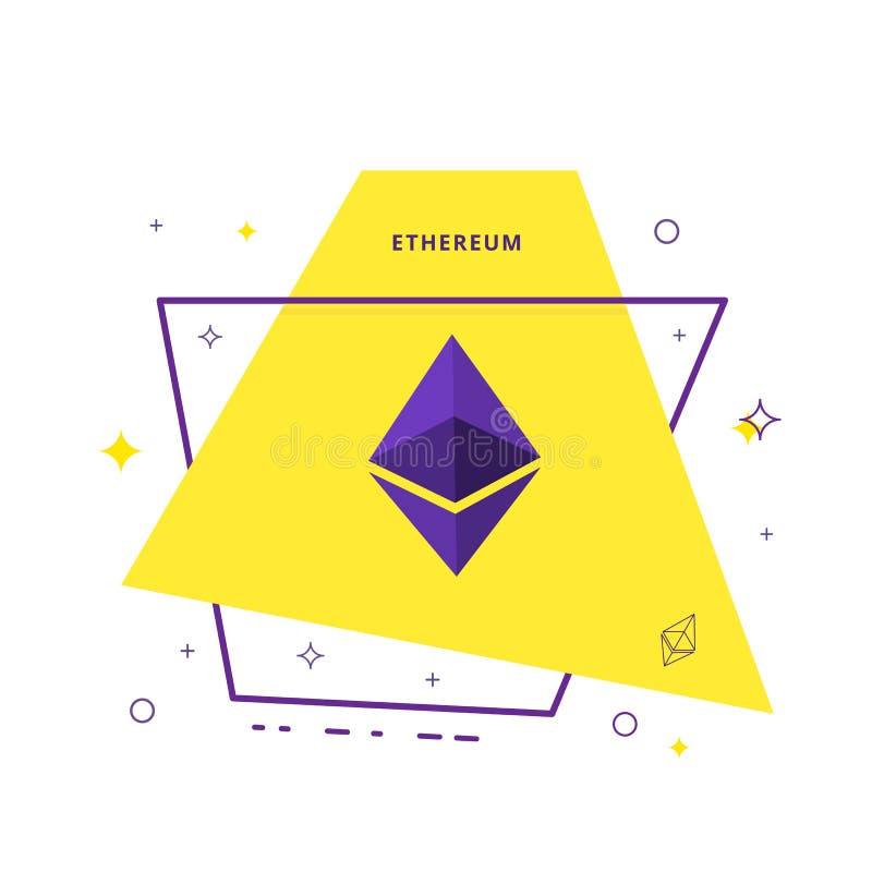 Ethereum Sign. Vector Illustration. Editorial Photo - Illustration of ...