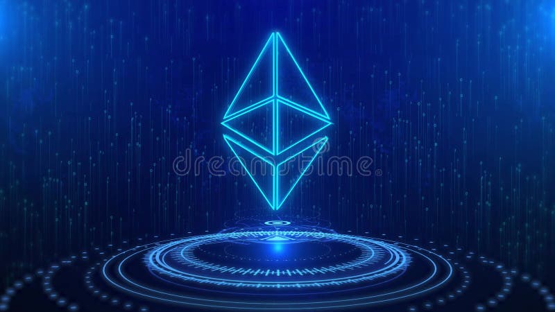 5G Text Cyberspace Future Digital Technology Hologram Concept. Stock ...