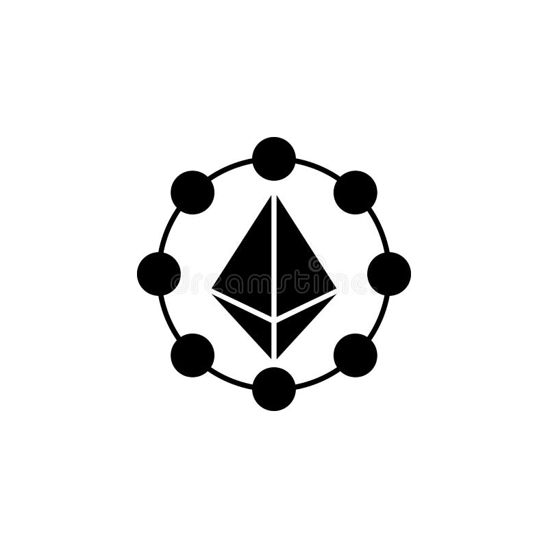 Etherium Coin Icon. Element of Crypto Currency Icon for Mobile Concept ...