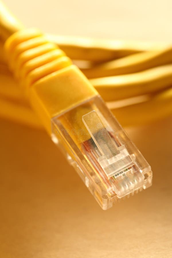 Ethernet Cable for Computer Stock Photo - Image of communication, line ...