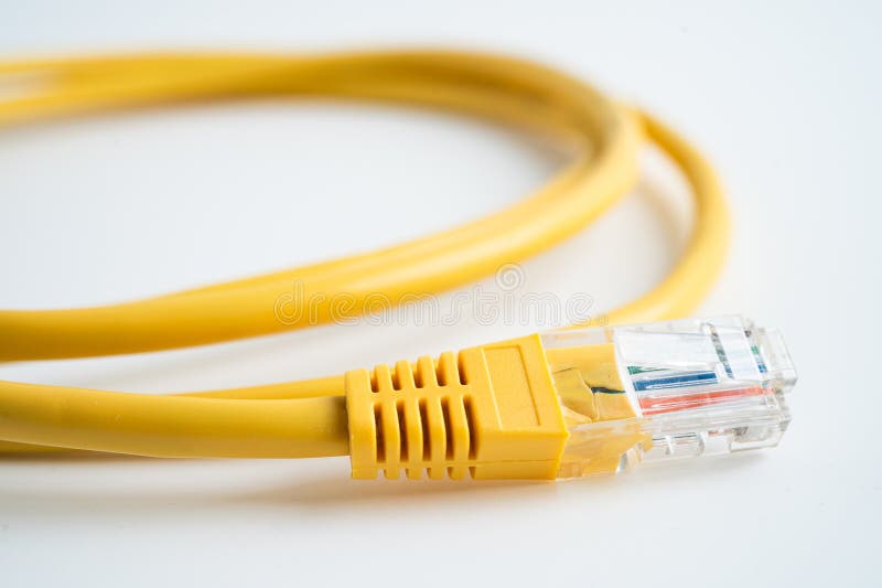 Ethernet Cable for Connect To Wireless Router Link To Internet Service ...