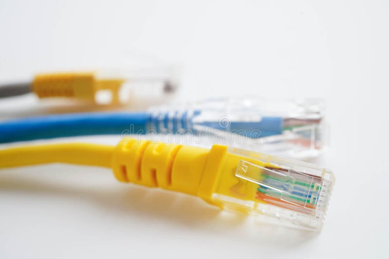 Ethernet Cable for Connect To Wireless Router Link To Internet Service ...