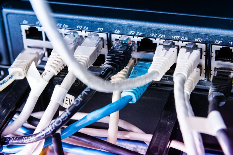 228 Ethernet Jack Patch Panel Stock Photos - Free & Royalty-Free Stock ...