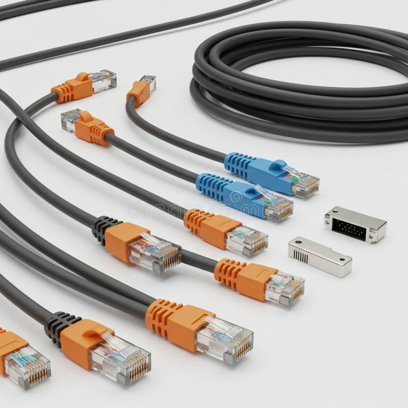 Cable Lengths Stock Illustrations – 35 Cable Lengths Stock ...
