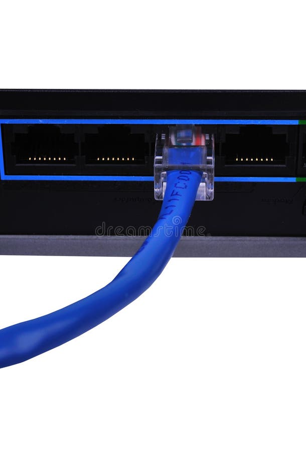 Ethernet connection stock photo. Image of communication - 8090000