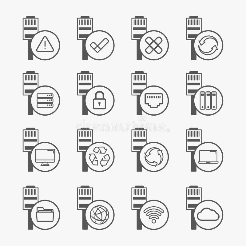 Remote Ethernet Icon Stock Illustrations – 107 Remote Ethernet Icon ...