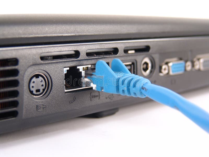 Ethernet cord stock photo. Image of megabit, digital, hardware - 3814136