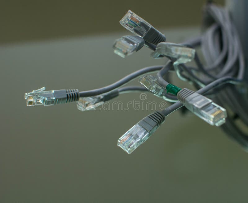 The Ethernet Jack Rj45 for LAN Local Area Network Ethernet Conne Stock ...