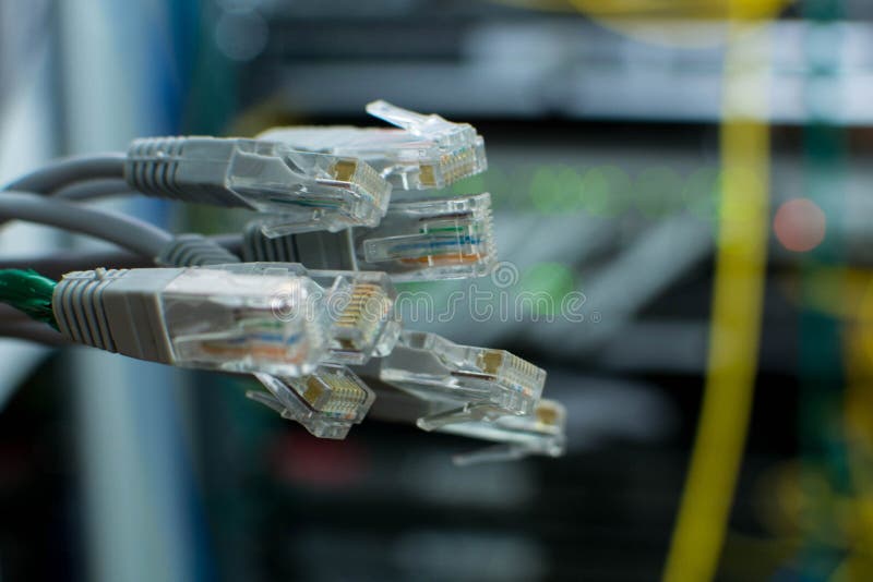 The Ethernet Jack Rj45 for LAN Local Area Network Ethernet Conne Stock ...