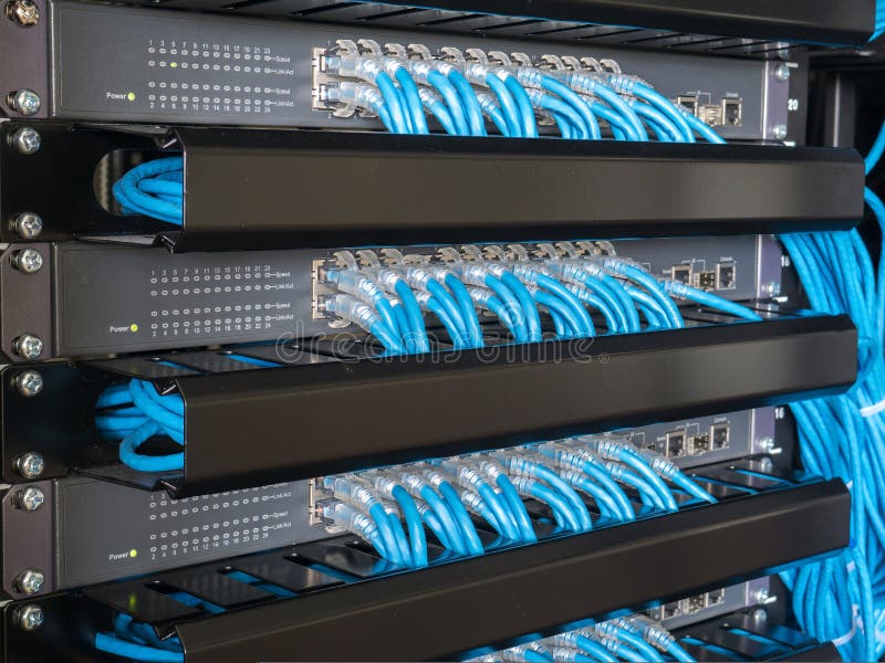 Ethernet Network switch stock image. Image of ethernet - 75044895