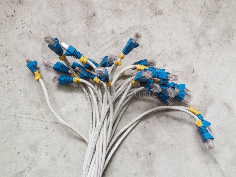 Ethernet cable stock photo. Image of network, digital - 55322248
