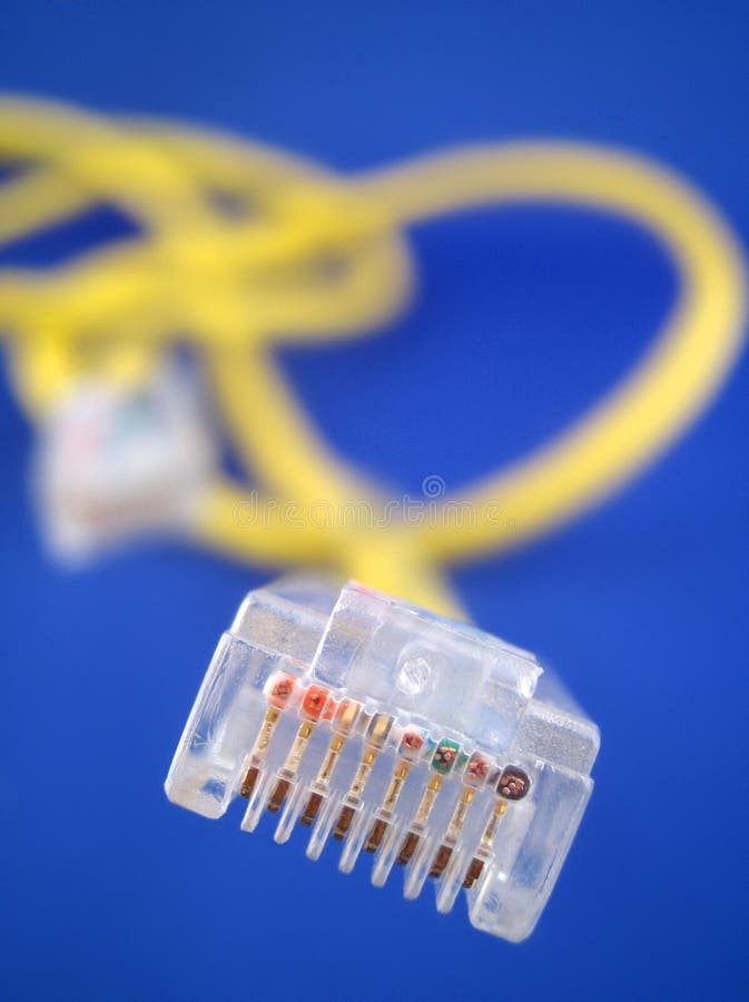 Ethernet plug stock photo. Image of laptop, jack, connector - 308464