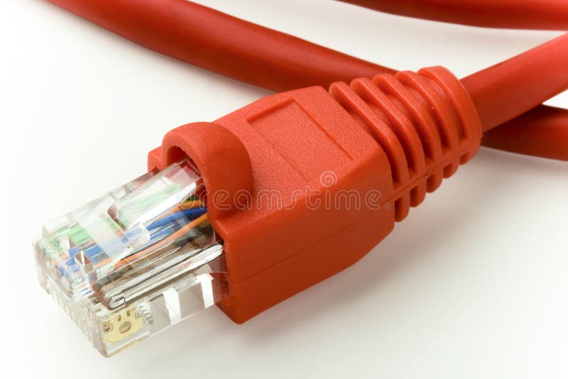 Ethernet plug stock image. Image of communication, concept - 9965619