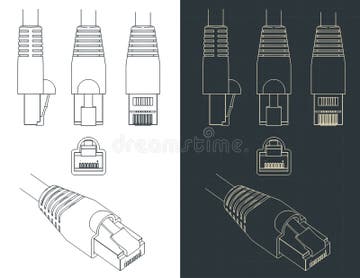 Socket Blueprints Stock Illustrations – 30 Socket Blueprints Stock ...