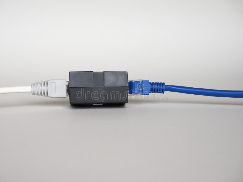 Ethernet rj45 lan cable stock image. Image of speed - 234702255