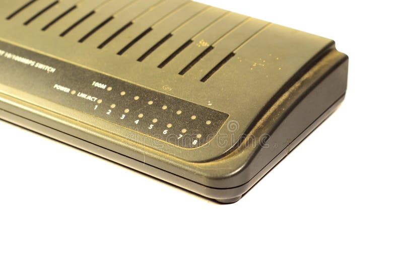 Ethernet switch router stock image. Image of computer - 82549181