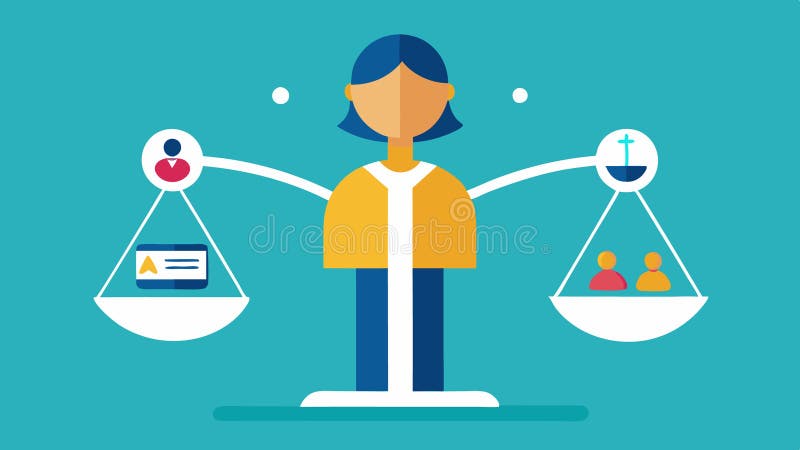 Ethical Considerations an Illustration of an Analyst Weighing Data ...