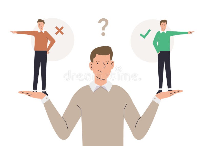 Ethical Dilemma Concept Icon Stock Vector - Illustration of linear ... Ethical Dilemma Concept Icon Stock Vector - Illustration of linear ...