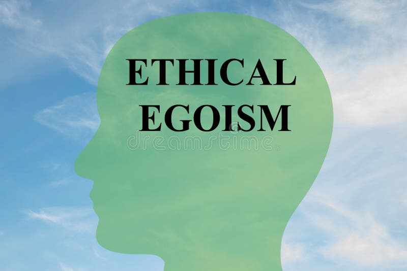 Ethical Egoism concept stock illustration. Illustration of ideals ...