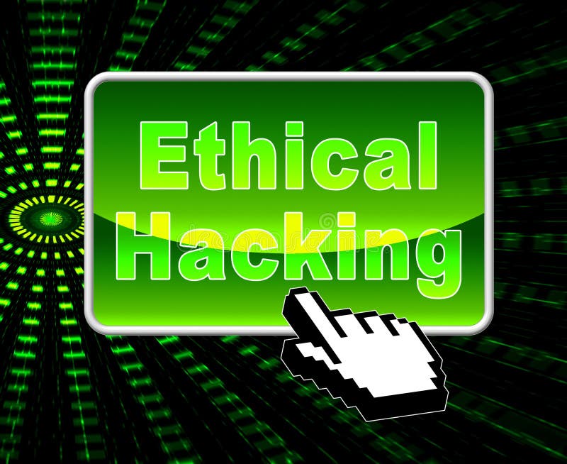 Ethical Hacking Data Breach Tracking 3d Illustration Stock Illustration ...
