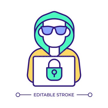 Cartoon Ethical Hacker Stock Illustrations – 110 Cartoon Ethical Hacker ...