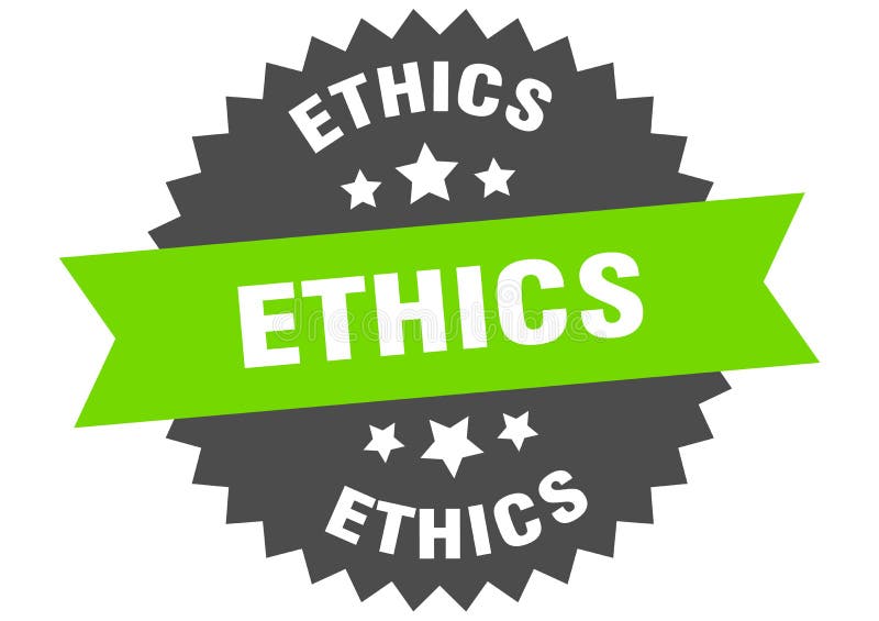 Ethics Band Sign. Ethics Grunge Stamp Set Stock Vector - Illustration ...