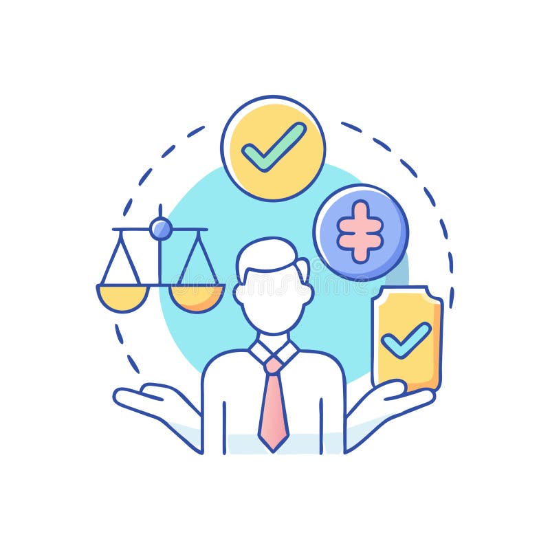 Ethics Icon for Integrity stock image. Illustration of diversity ...