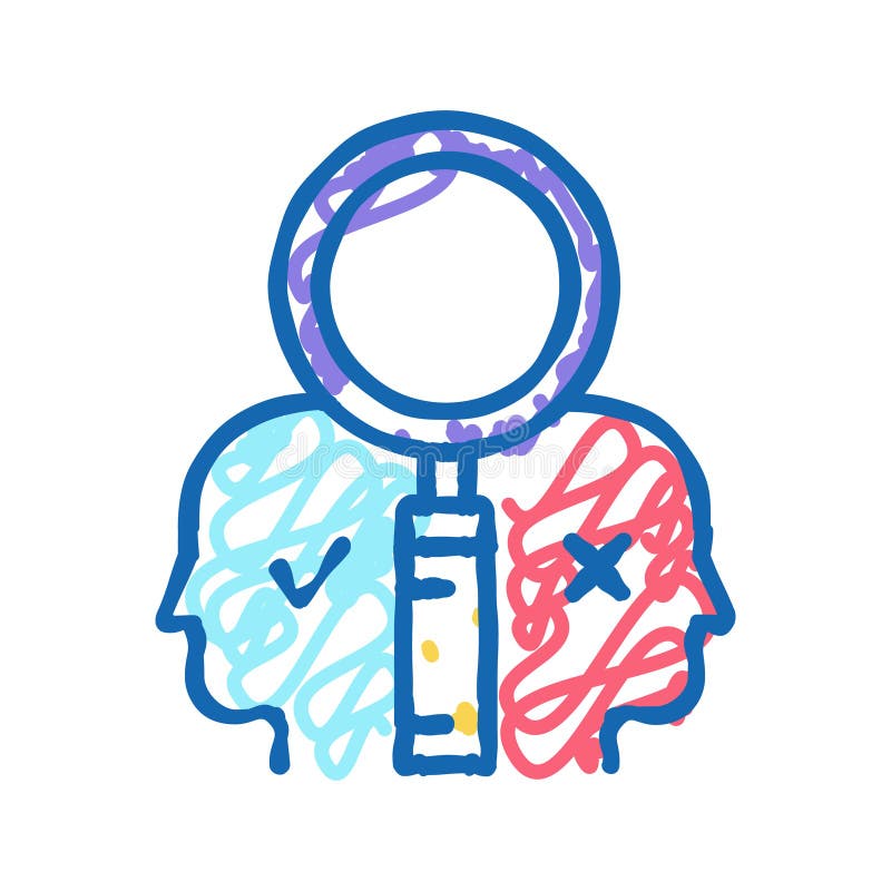 Ethics Philosophy Icon Doodle Illustration Stock Illustration ...
