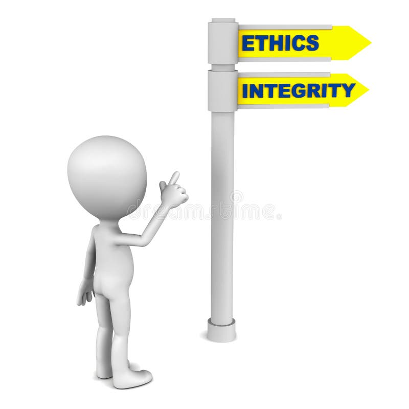 Definitie van ethiek stock afbeelding. Image of blauw - 38181835