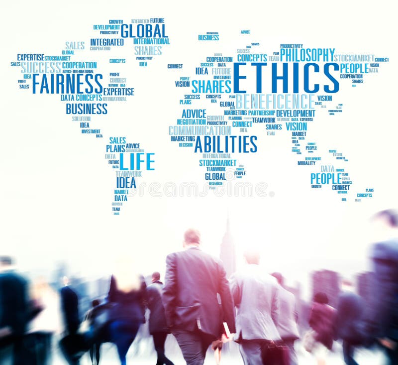 Ethik-Ideal-Prinzip-Moral-Standard-Konzept Stockfoto - Bild von normen ...