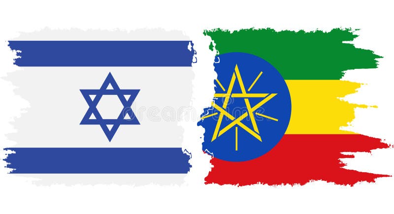 Ethiopia and Israel Grunge Flags Connection Vector Stock Vector ... Ethiopia and Israel Grunge Flags Connection Vector Stock Vector ...