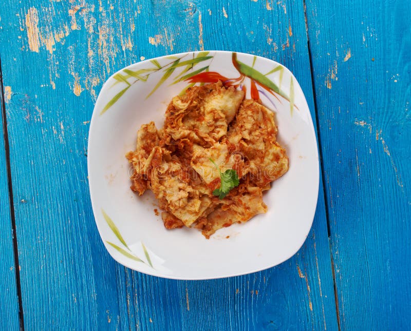 Ethiopian Chechebsa stock image. Image of kibe, close - 109752153